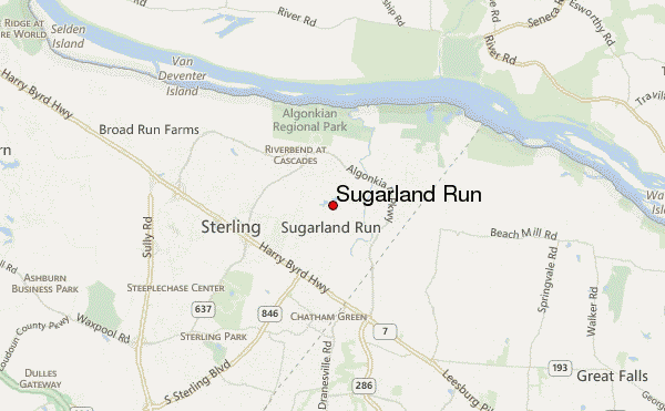 Previsión del Tiempo para Sugarland Run