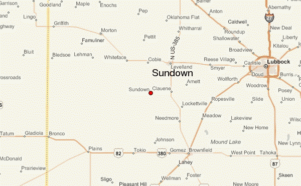 Sundown Weather Forecast