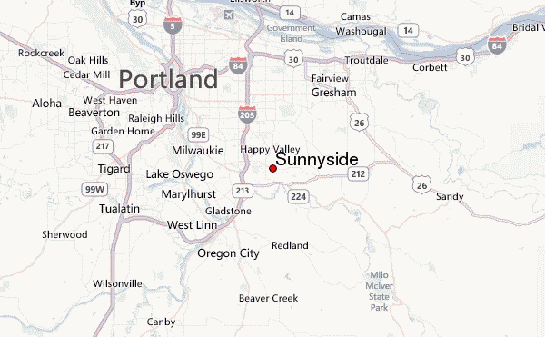 Sunnyside, Oregon Weather Forecast