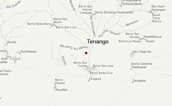 Previsión del Tiempo para San Sebastián Tenango