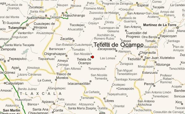 Tetela de Ocampo Weather Forecast