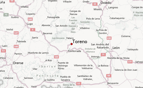 Toreno Weather Forecast