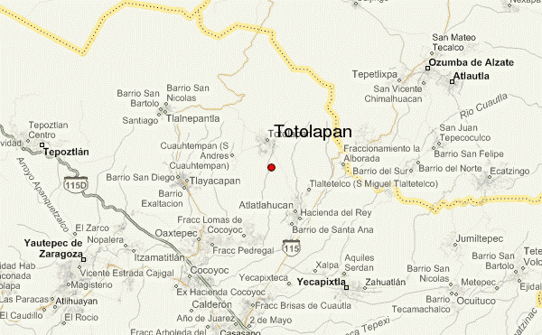 Previsión del Tiempo para Totolapan