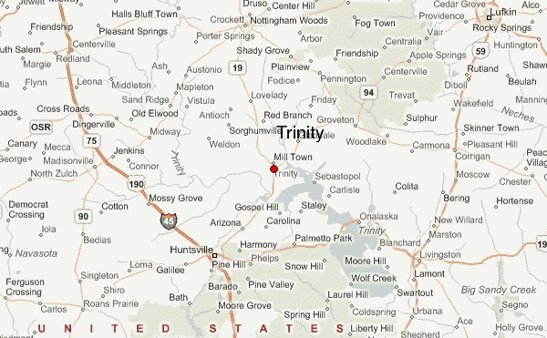 Trinity, Texas Weather Forecast
