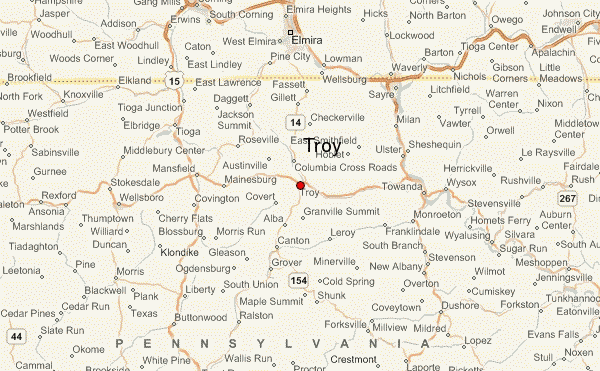 Troy, Pennsylvania Weather Forecast