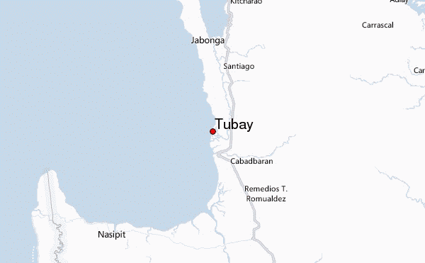 Tubay Weather Forecast