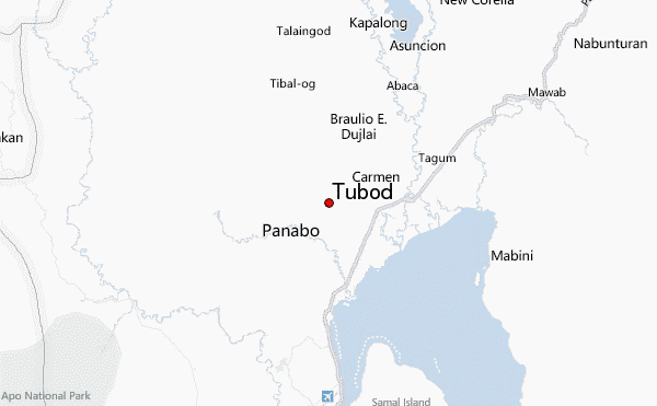 Previsión del Tiempo para Tubod