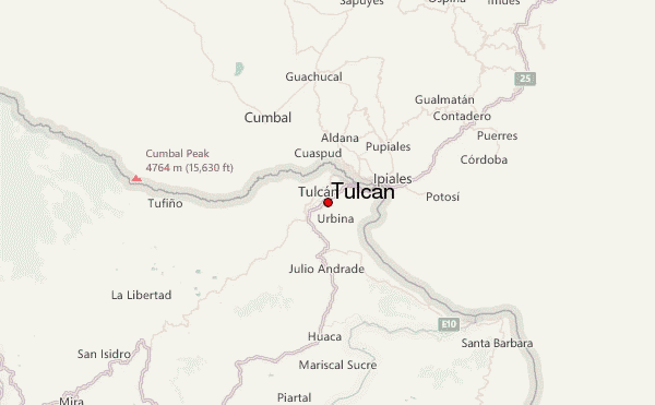 Previsión del Tiempo para Tulcán