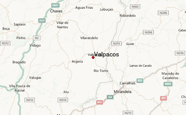 Valpacos Weather Forecast