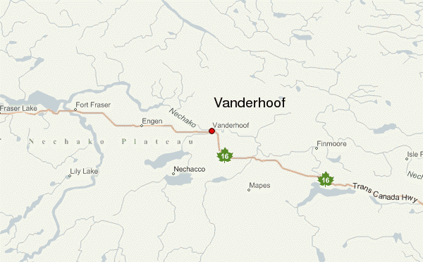 Vanderhoof Weather Forecast