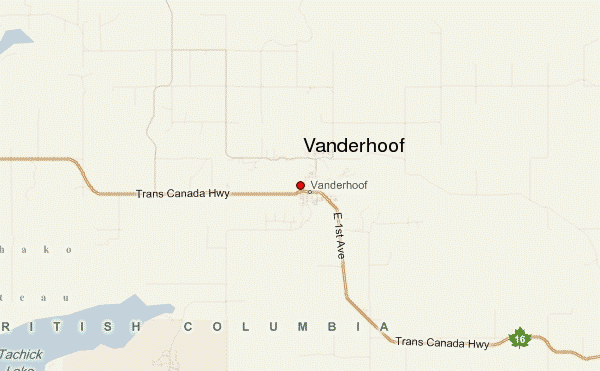 Vanderhoof Weather Forecast