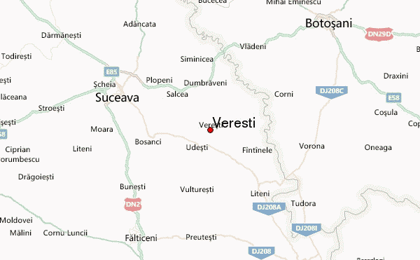 Veresti Weather Forecast