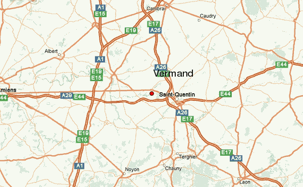 Prévisions météo pour Vermand