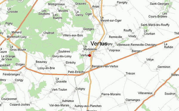 Prévisions météo pour Vertus