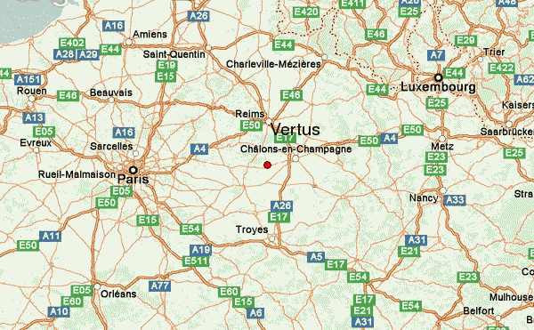 Prévisions météo pour Vertus