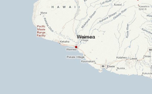 Waimea Weather Forecast