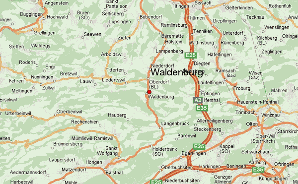 Waldenburg BL, Schweiz Wettervorhersage