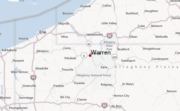 Warren, Pennsylvania Weather Forecast