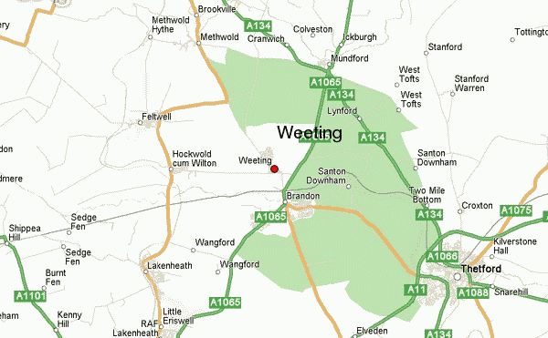 Weeting Weather Forecast