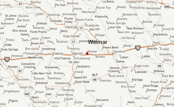 Weimar, Texas Weather Forecast