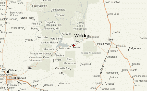 Weldon, California Weather Forecast