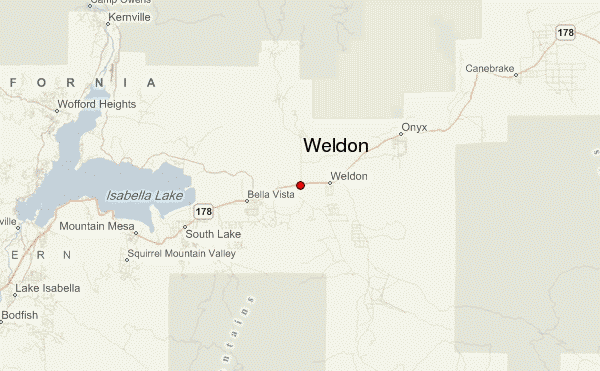 Weldon, California Weather Forecast