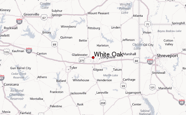 Previsión del Tiempo para White Oak, Texas
