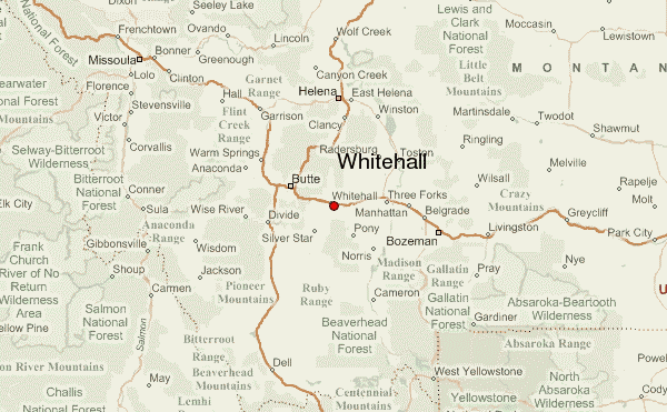 Whitehall, Montana Weather Forecast