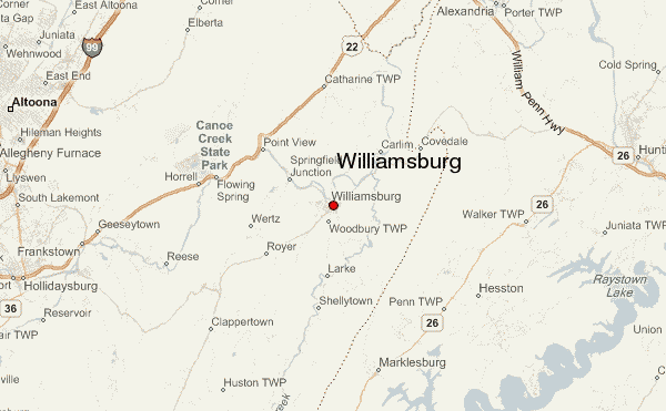 Williamsburg, Pennsylvania Weather Forecast