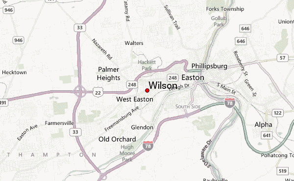 Wilson, Pennsylvania Weather Forecast