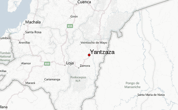 Guía Urbano de Yantzaza