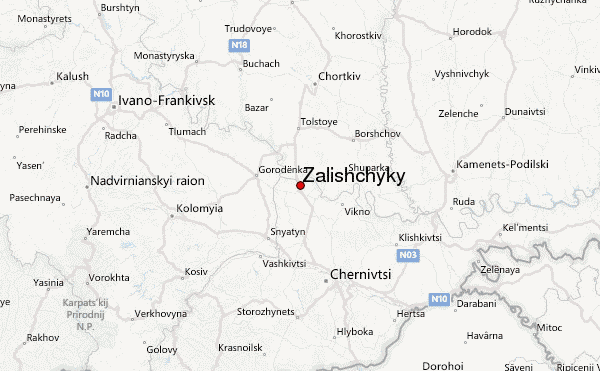 Previsión del Tiempo para Zalishchyky