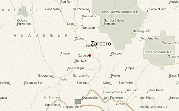 Zarcero Weather Forecast