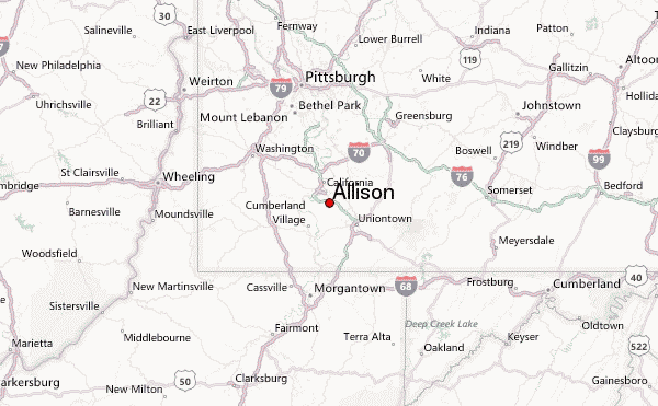 Allison, Pennsylvania Weather Forecast