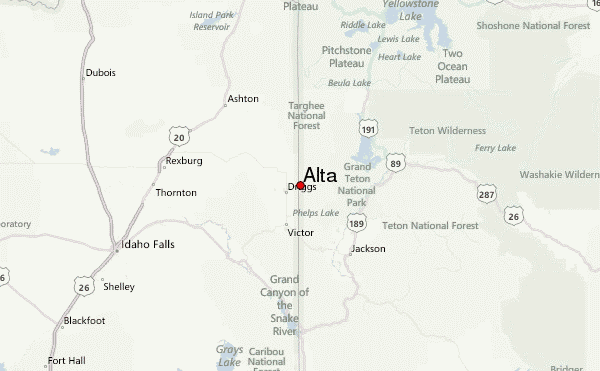 Alta, State of Wyoming Weather Forecast