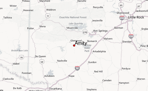 Amity, Arkansas Weather Forecast