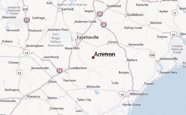 Ammon, North Carolina Weather Forecast