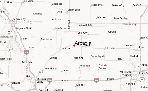Arcadia, Iowa Weather Forecast