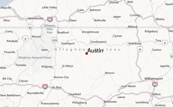 Austin, Pennsylvania Weather Forecast