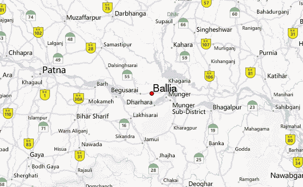 Ballia, India, Bihār Weather Forecast
