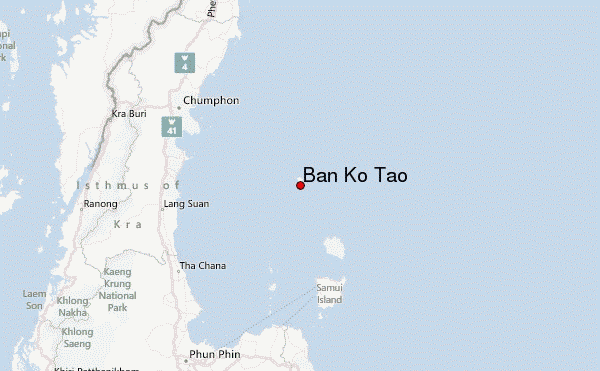 Ban Ko Tao Weather Forecast