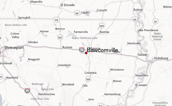 Bawcomville Weather Forecast