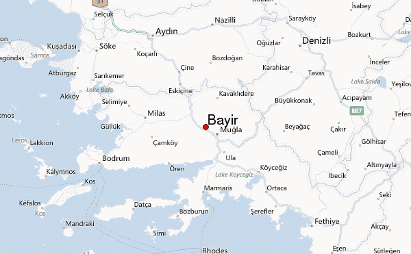Bayir, Republic of Türkiye, Muğla Province Weather Forecast