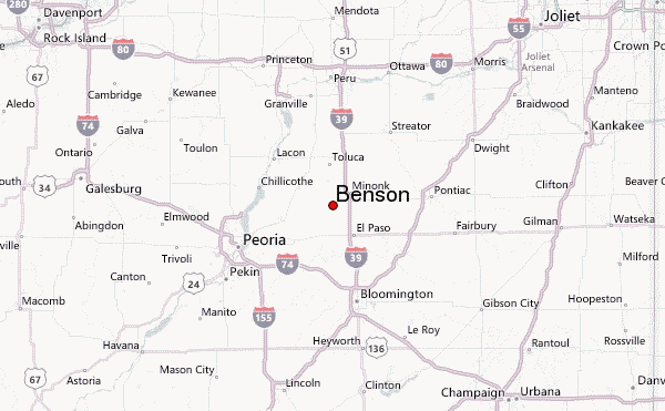 Benson, Illinois Weather Forecast