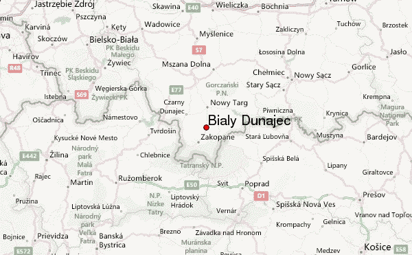 Bialy Dunajec Weather Forecast