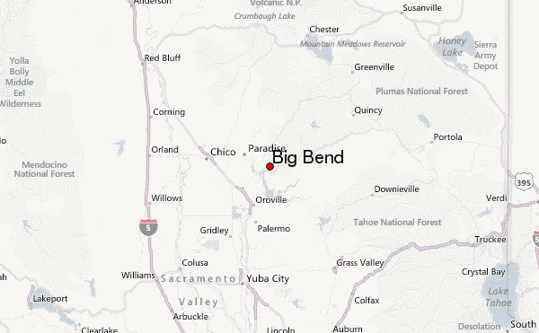 Big Bend Map