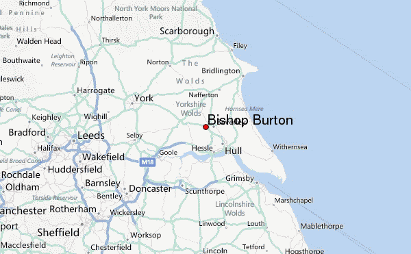 Bishop Burton Weather Forecast