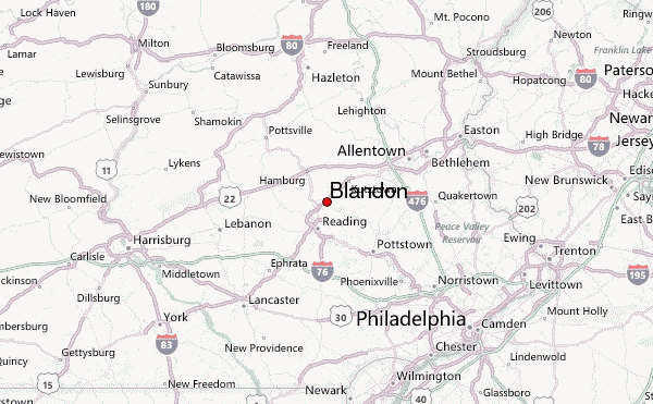 Blandon Weather Forecast