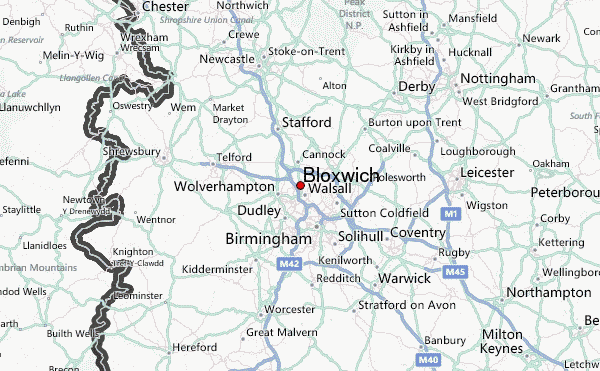 Bloxwich Weather Forecast