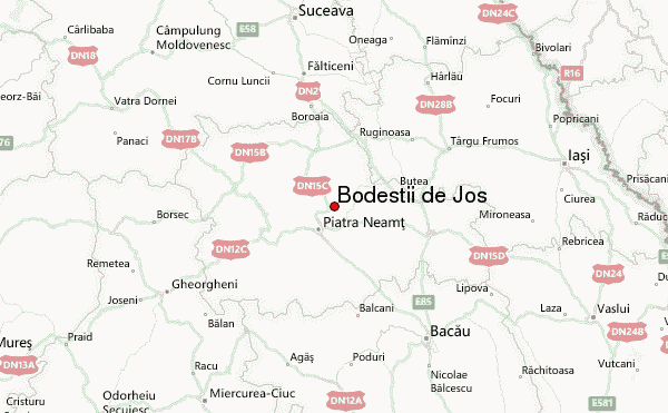 Bodestii de Jos Weather Forecast